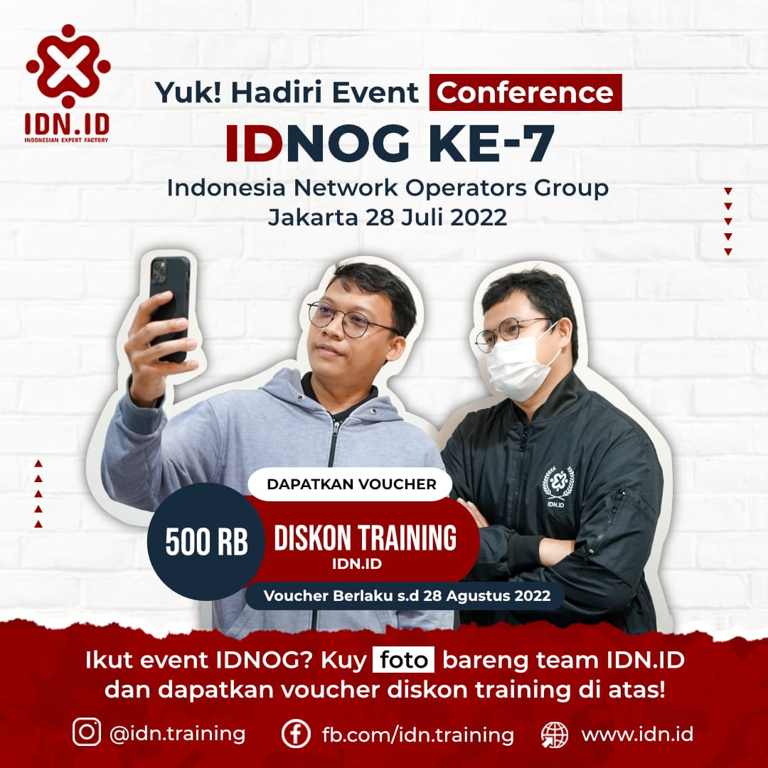 Promo IDNOG | ID-Networkers (IDN.ID)