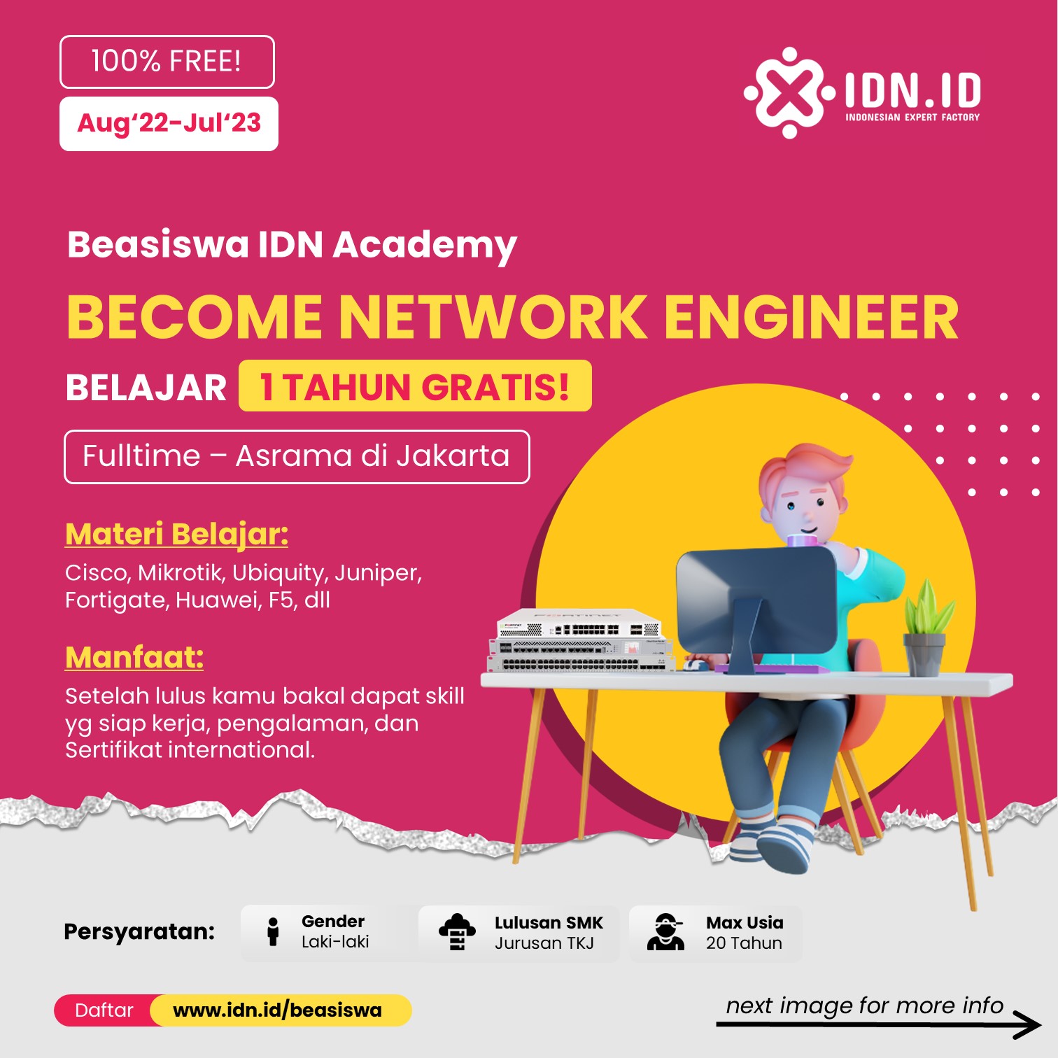 Beasiswa | ID-Networkers (IDN.ID)
