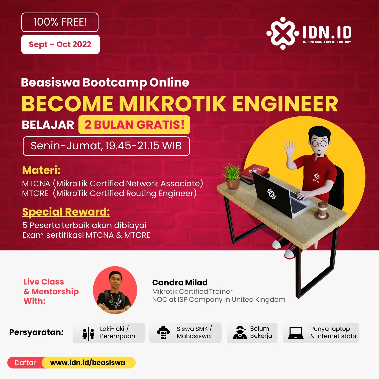 Beasiswa | ID-Networkers (IDN.ID)