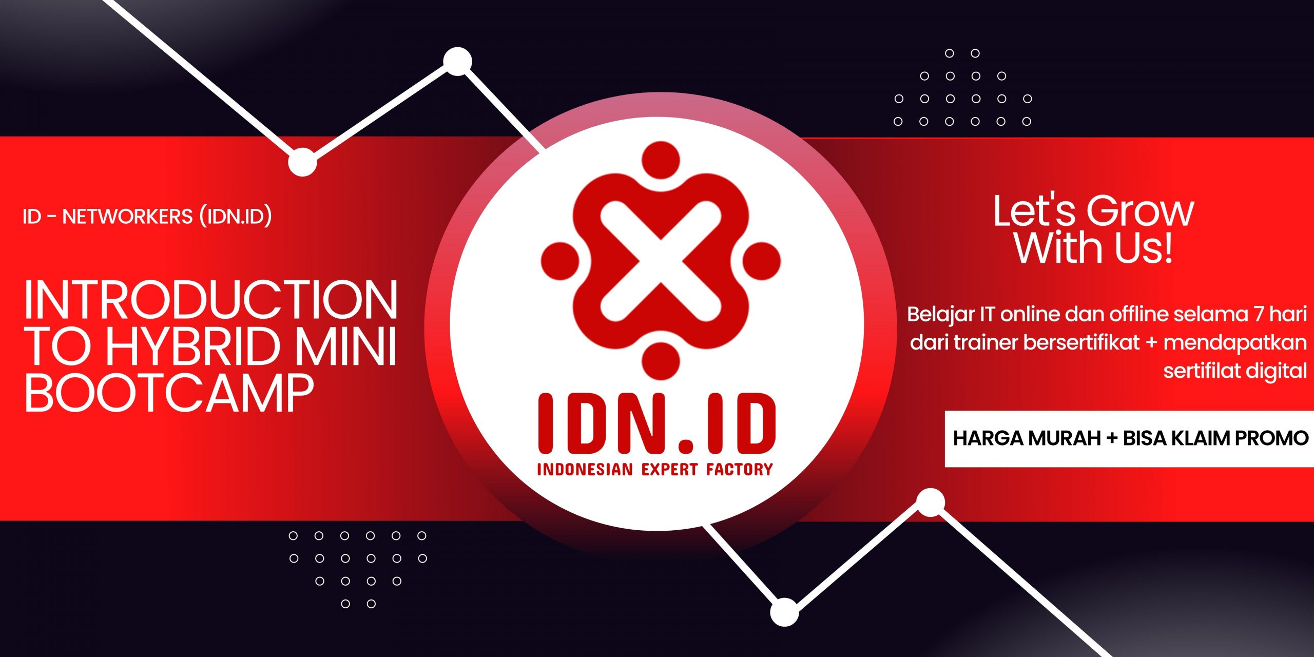 Blue Modern Business Marketing Banner | ID-Networkers (IDN.ID)