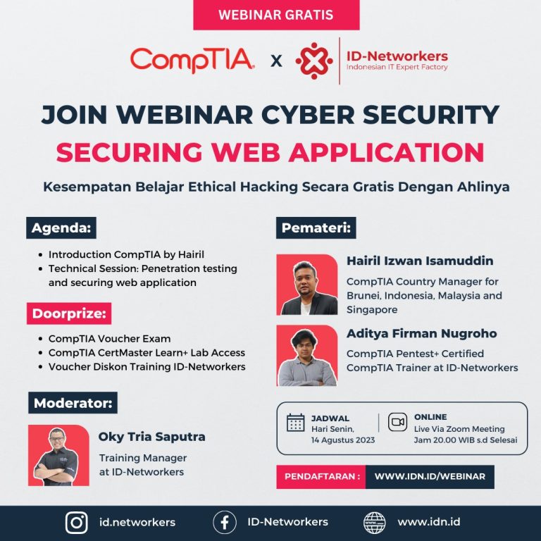 Free Webinar IT Network Programming Sysadmin | ID-Networkers (IDN.ID)