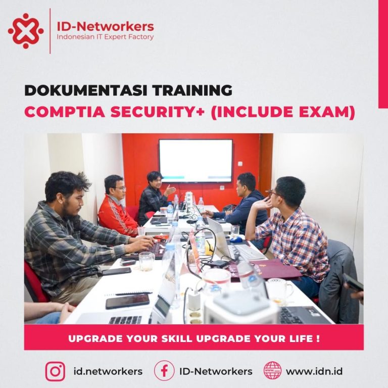 Training CompTIA Security+ (Include Exam Certification) | ID-Networkers (IDN.ID)
