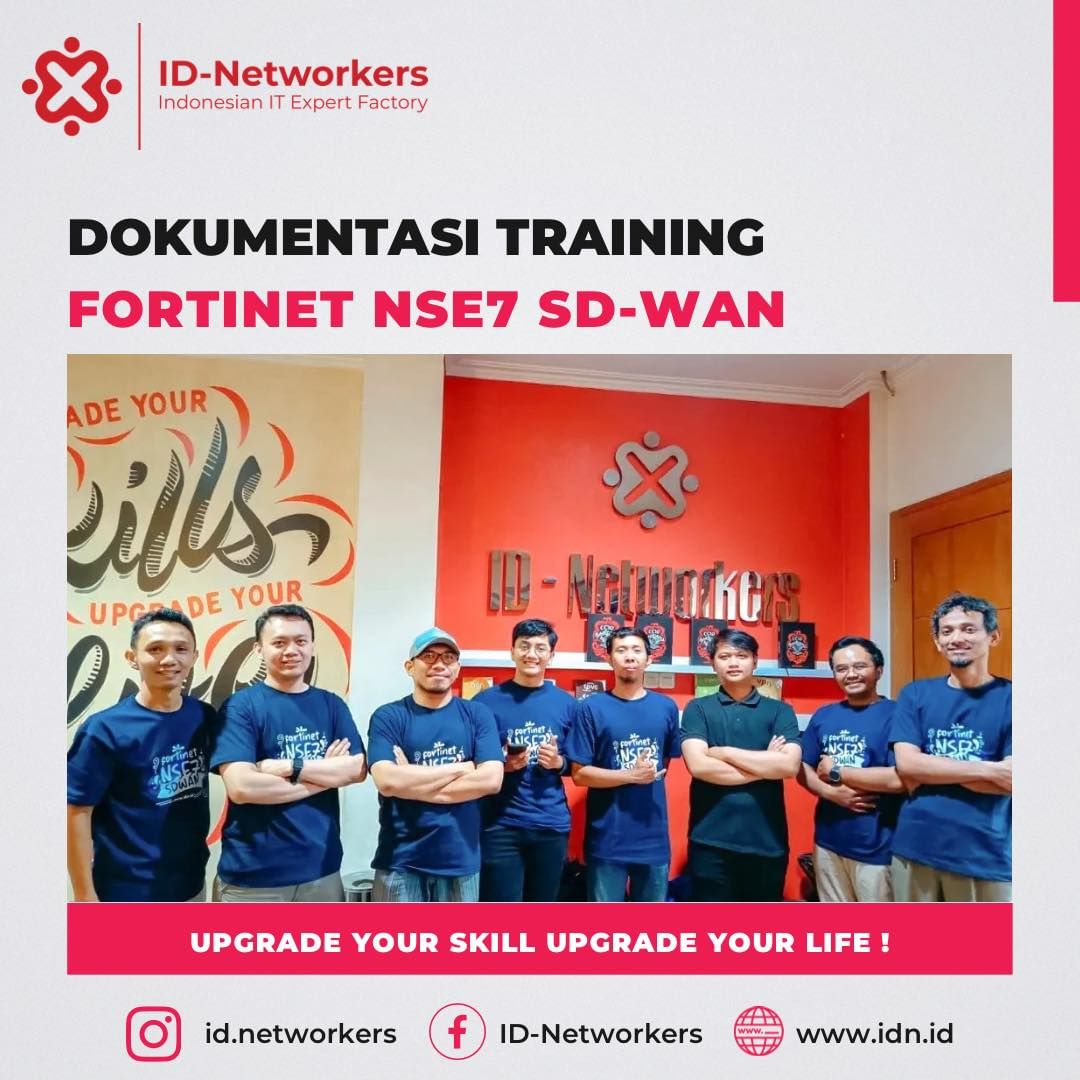 Training Fortinet NSE7 SD WAN Terbaik | ID-Networkers (IDN.ID)
