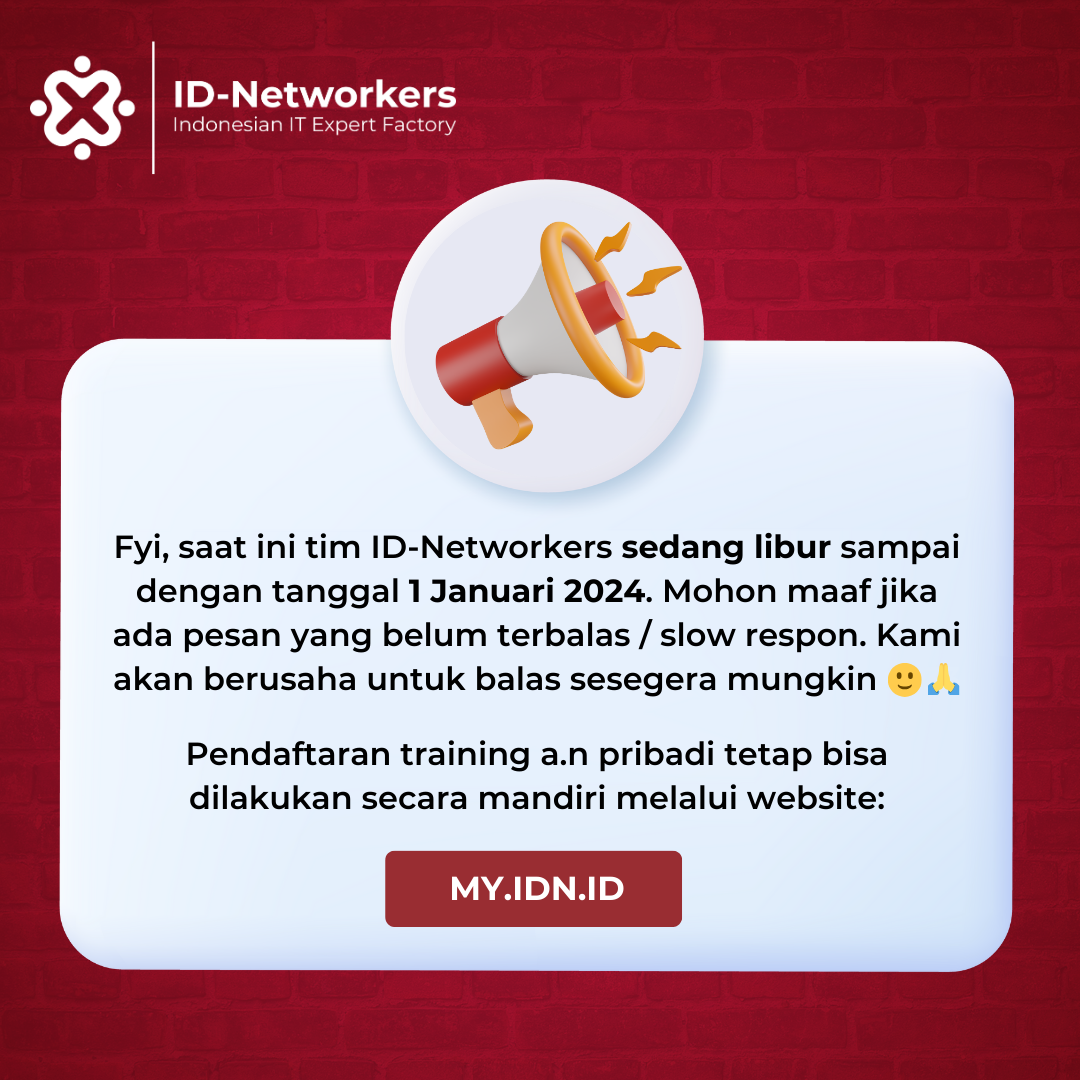 Info Libur | ID-Networkers (IDN.ID)
