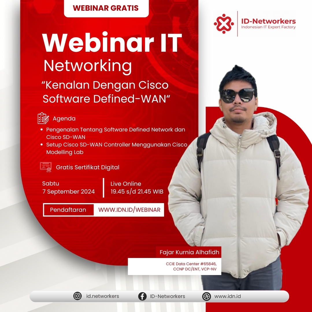 Free Webinar IT Network Programming Sysadmin | ID-Networkers (IDN.ID)