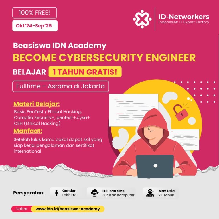 Beasiswa IDN Academy | ID-Networkers (IDN.ID)