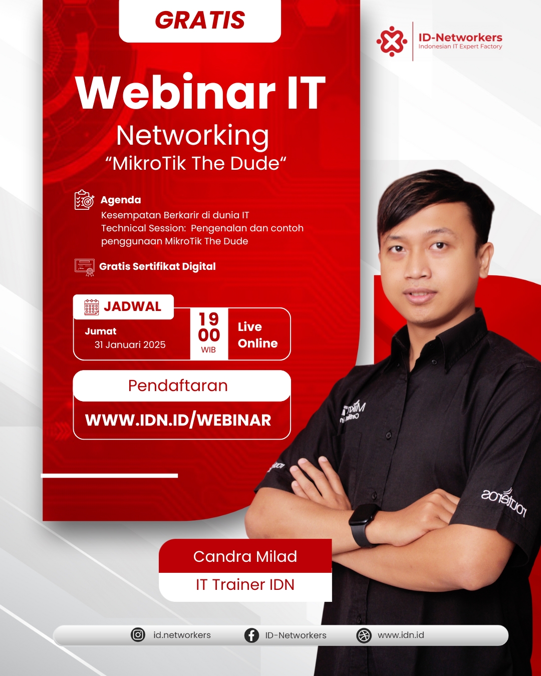 Webinar 31 Januari | ID-Networkers (IDN.ID)
