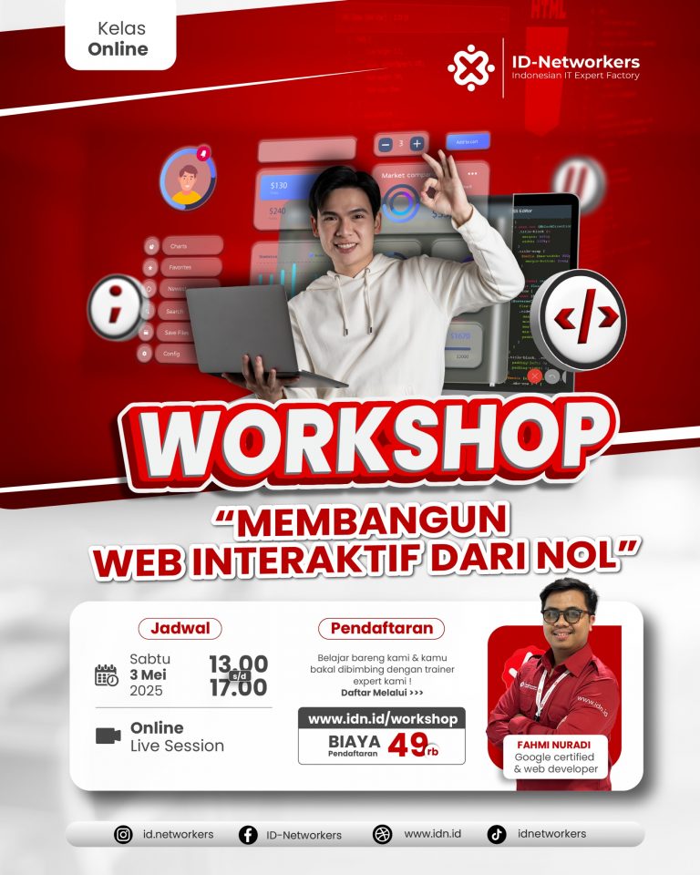 Workshop ID-Networkers | ID-Networkers (IDN.ID)