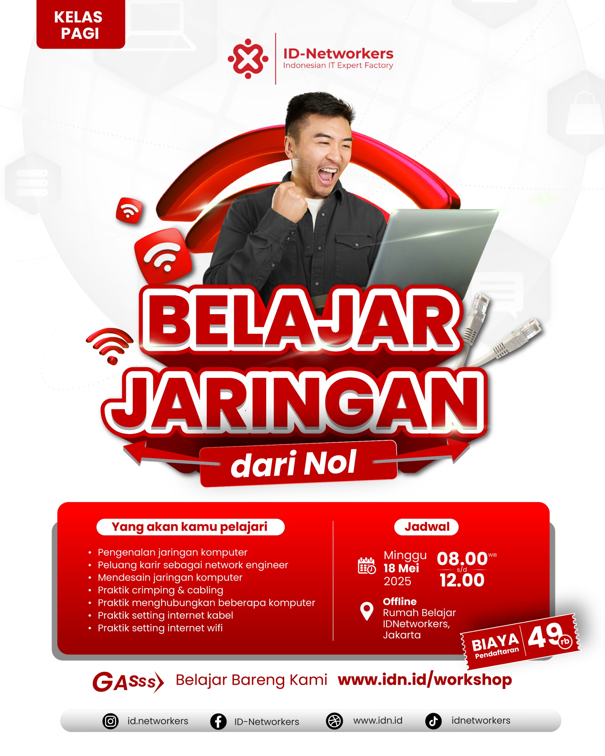 Belajar jaringan dari nol pagi | ID-Networkers (IDN.ID)