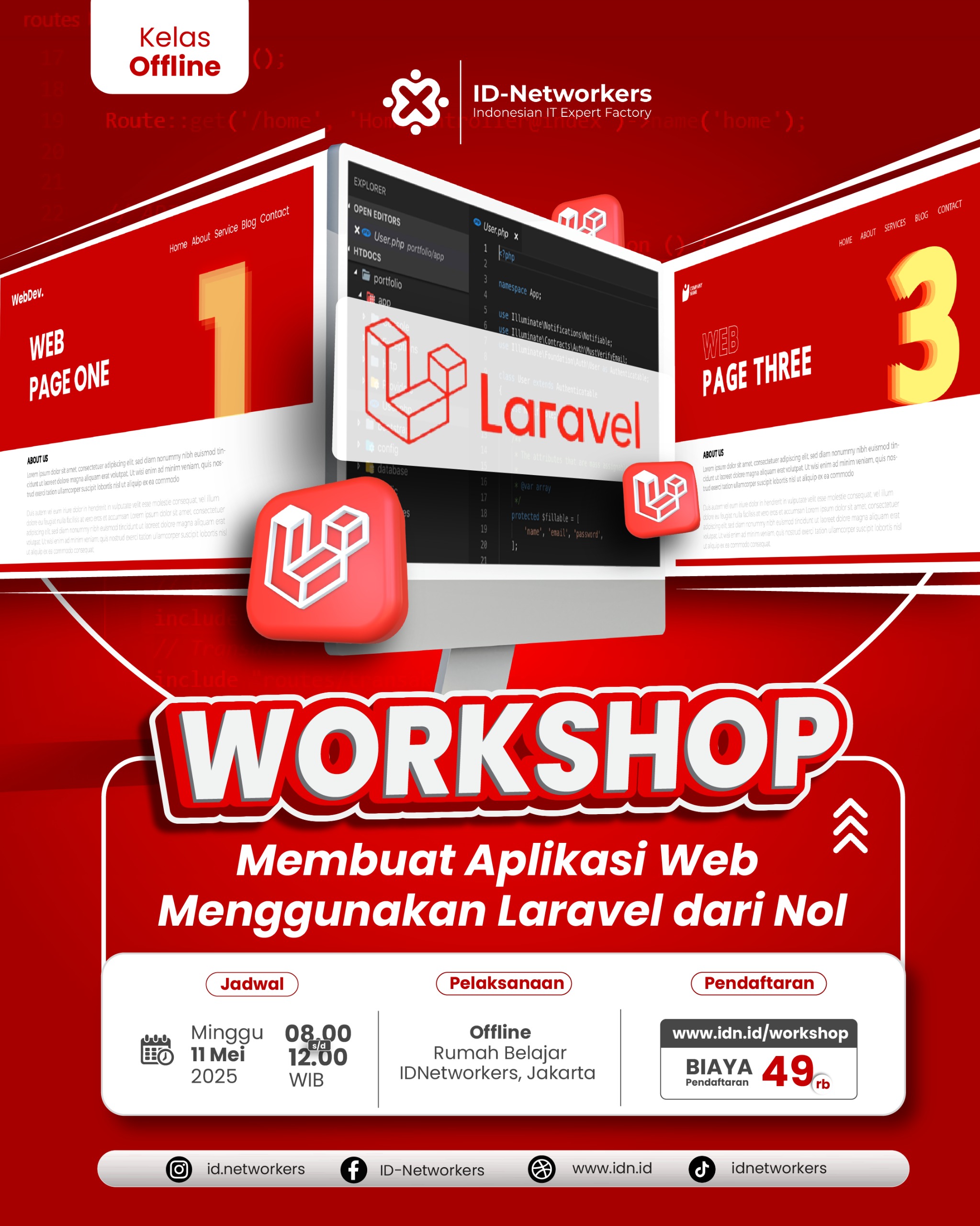 Laravel offline | ID-Networkers (IDN.ID)